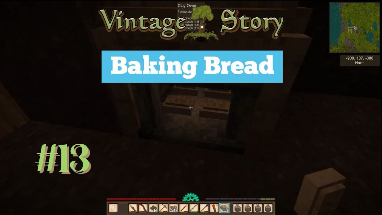 "Baking Bread" | Vintage Story Survival episode 13 - YouTube