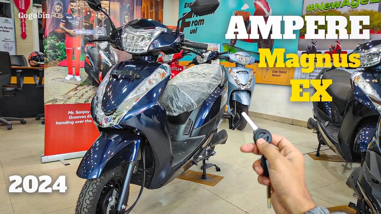 2024 Ampere Magnus EX | ⚡Electric Scooter | Detail Review | features ...