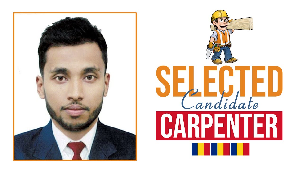 Romania Job: SELECTED Bangladeshi candidate as 'Carpenter' - YouTube