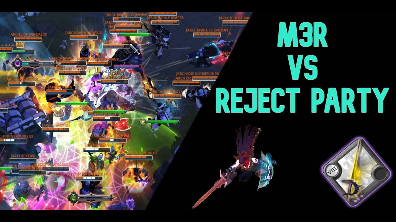 M3R vs Reject Party Albion Online - YouTube
