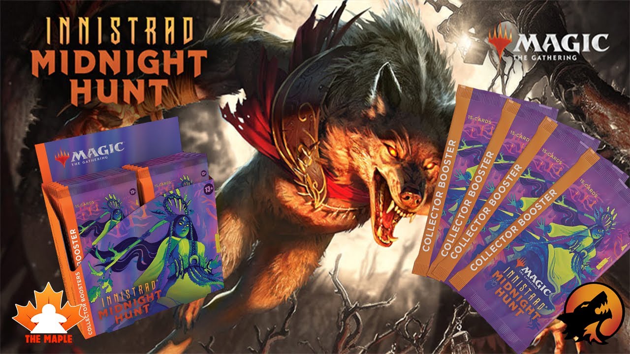 Magic: The Gathering Innistrad: Midnight Hunt Collector Booster Box ...