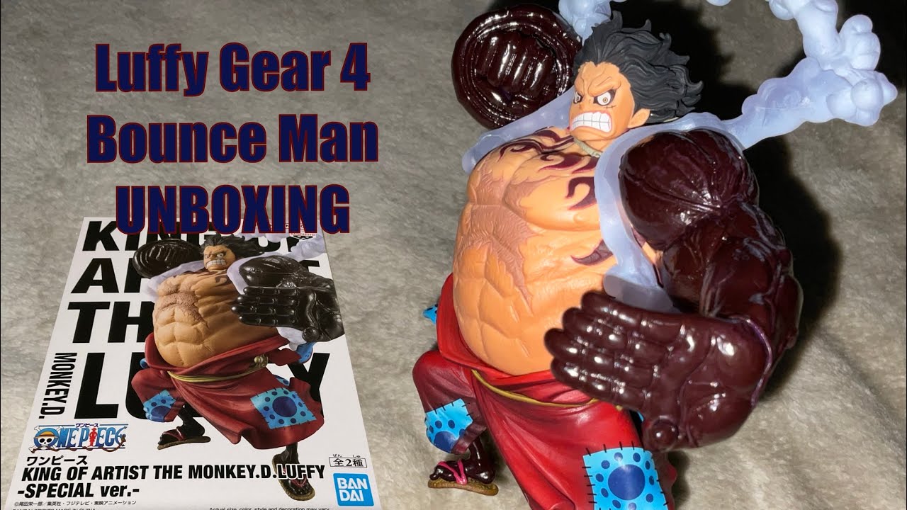 New One Piece,Monkey.D.Luffy Gear 4 Bounce Man Form,King Of Artists ...