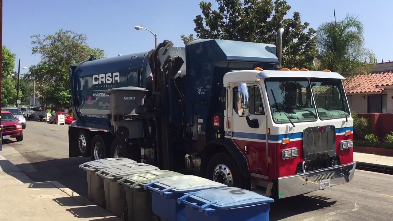 CR&R and Republic Services on the Same Street - YouTube