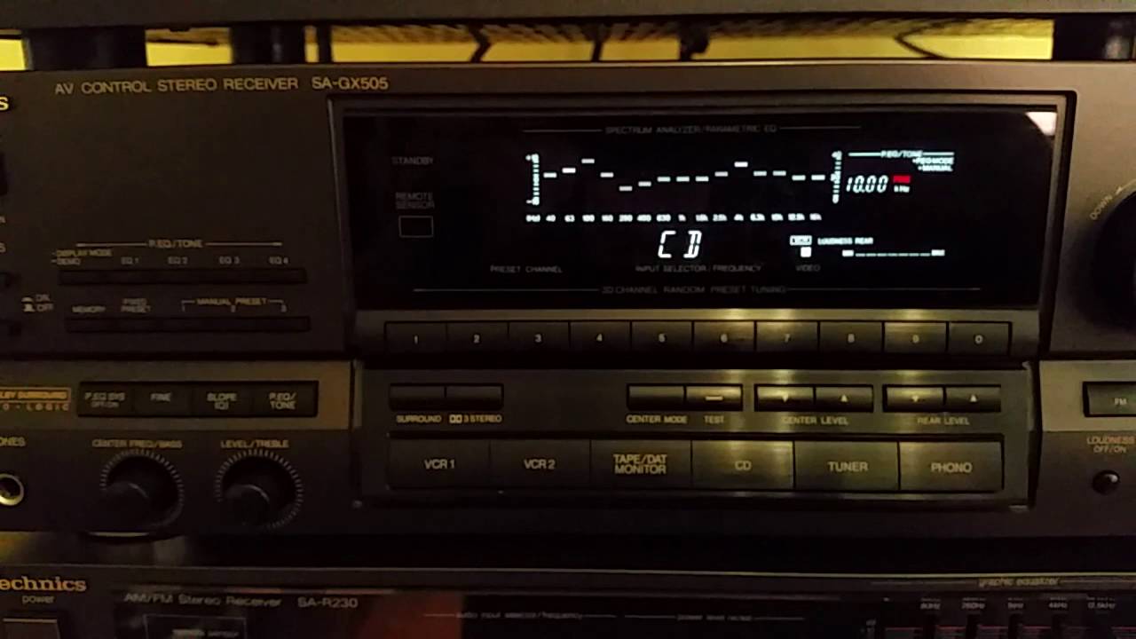 Technics SA-GX505 & SL-P770 Vivaldi "Spring" Allegro - YouTube