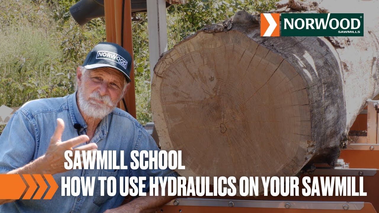 Full Hydraulic Sawmill Demo with Dave Boyt | Norwood Sawmills - YouTube