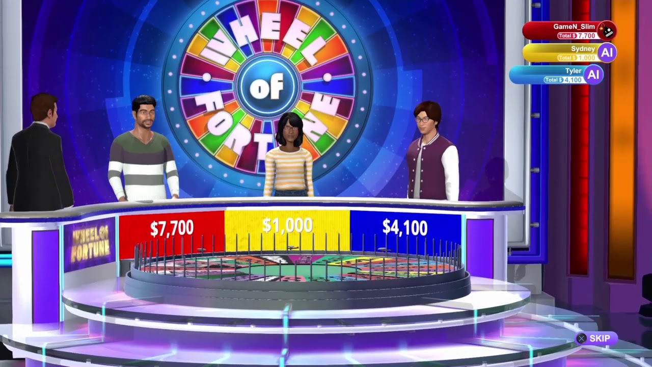 PS4 Wheel Of Fortune Gameplay 4 - YouTube
