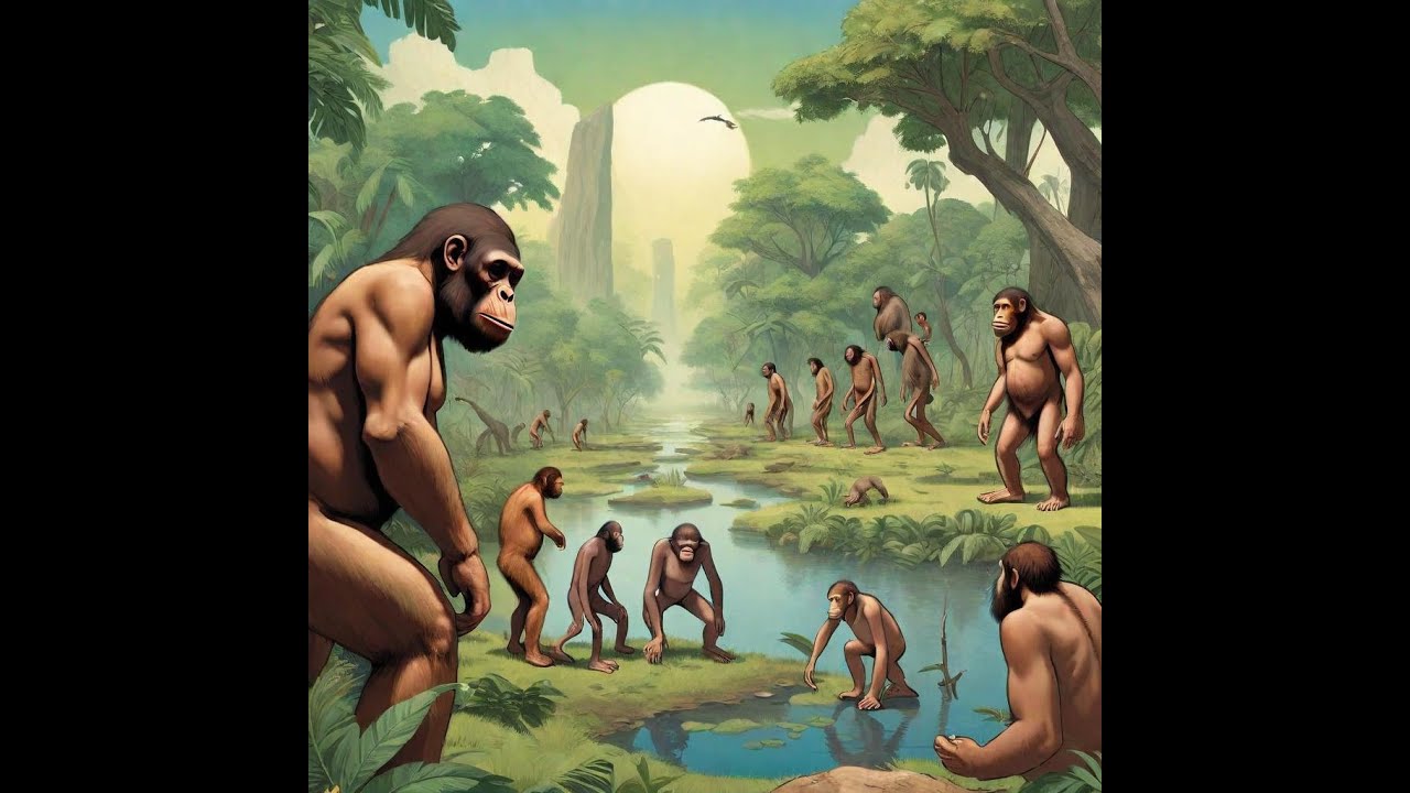 Human Evolution(Part 2)#history #humanevolution #monkey #animation #facts #facts #education # ...