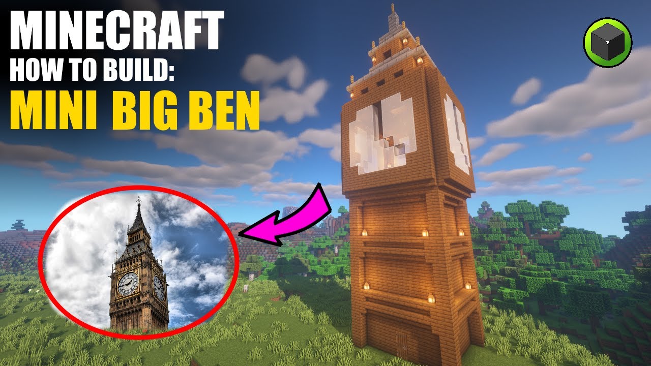 HOW TO BUILD: Mini BIG BEN | MINECRAFT BUILDINGS #15 - YouTube