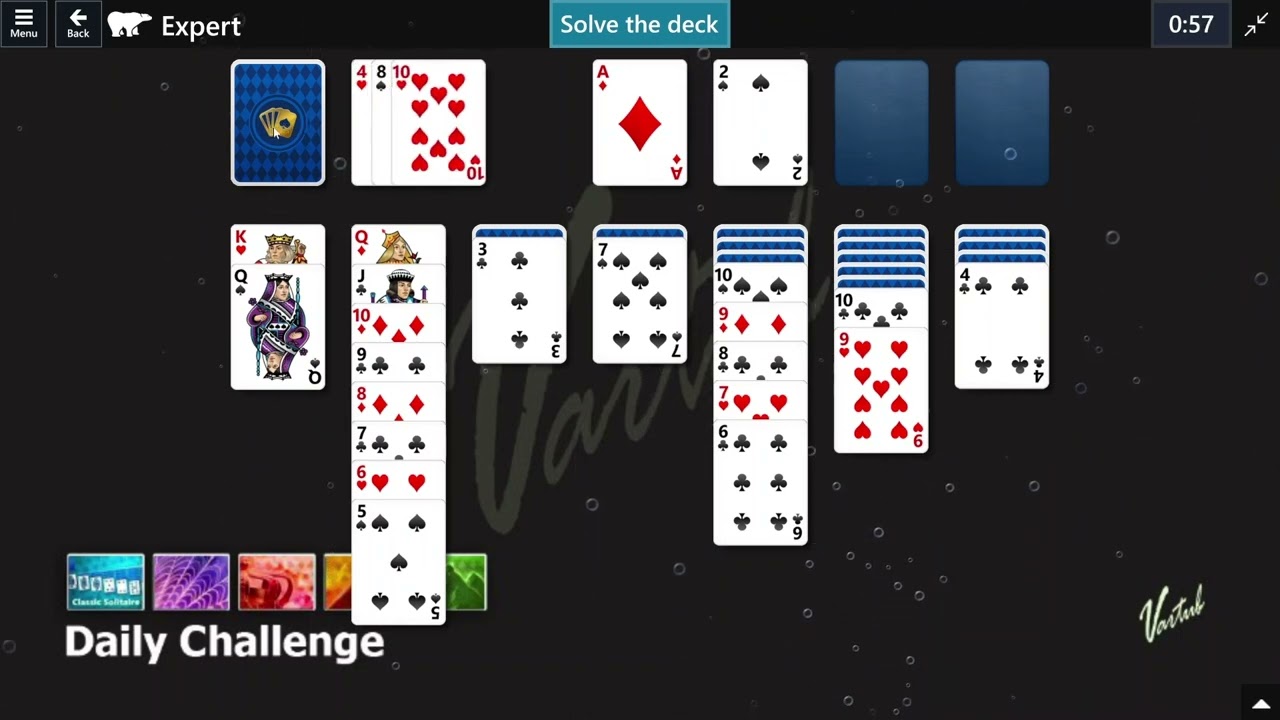 Microsoft Solitaire Collection | Daily Challenge September 24th 2022 | Klondike Expert - YouTube