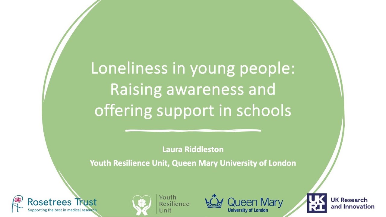Loneliness in young people: Raising awareness and offering support in ...