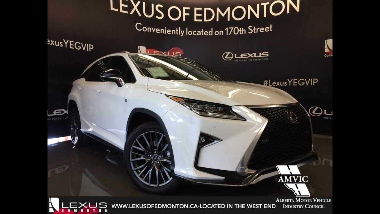 2016 Ultra White Lexus RX 350 AWD F Sport Series 2 In Depth Review ...