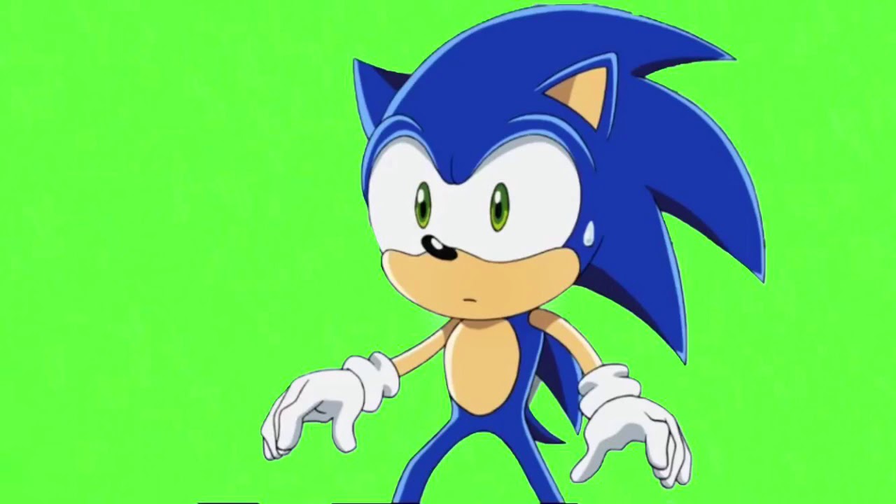 Sonic X Green Screen - YouTube