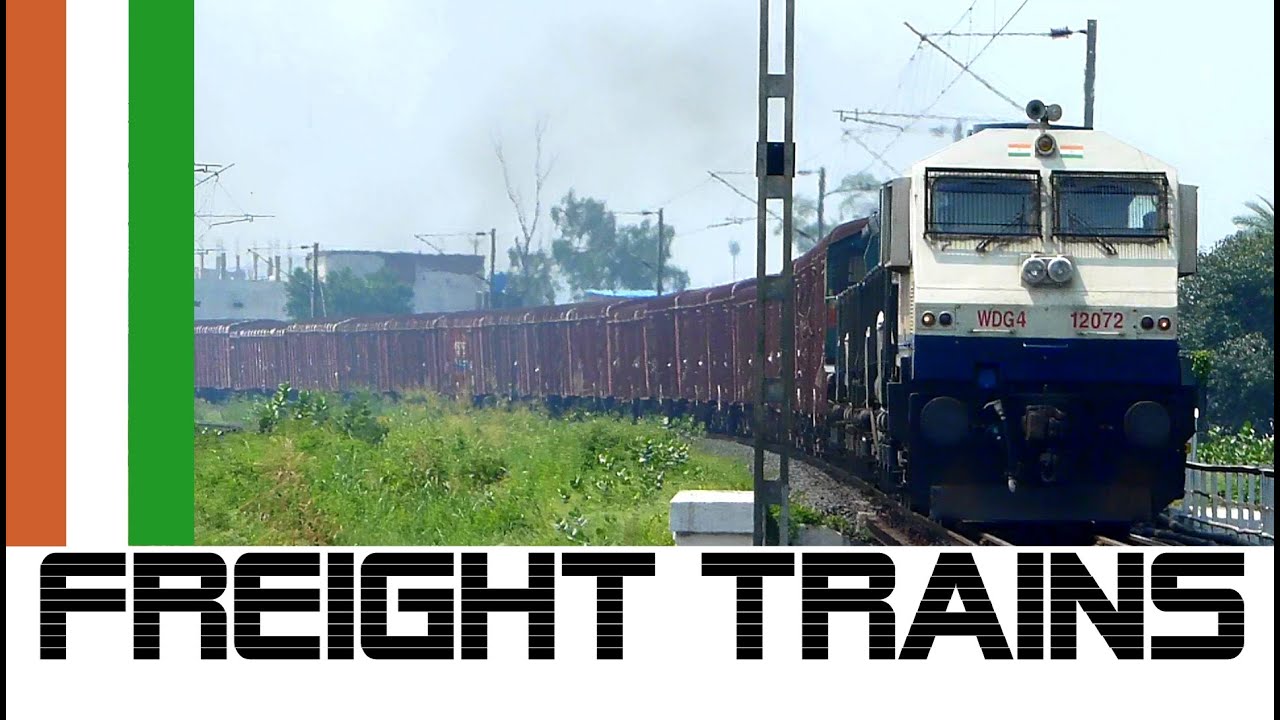 Freight Trains of INDIAN RAILWAYS ! PART - 3 - YouTube