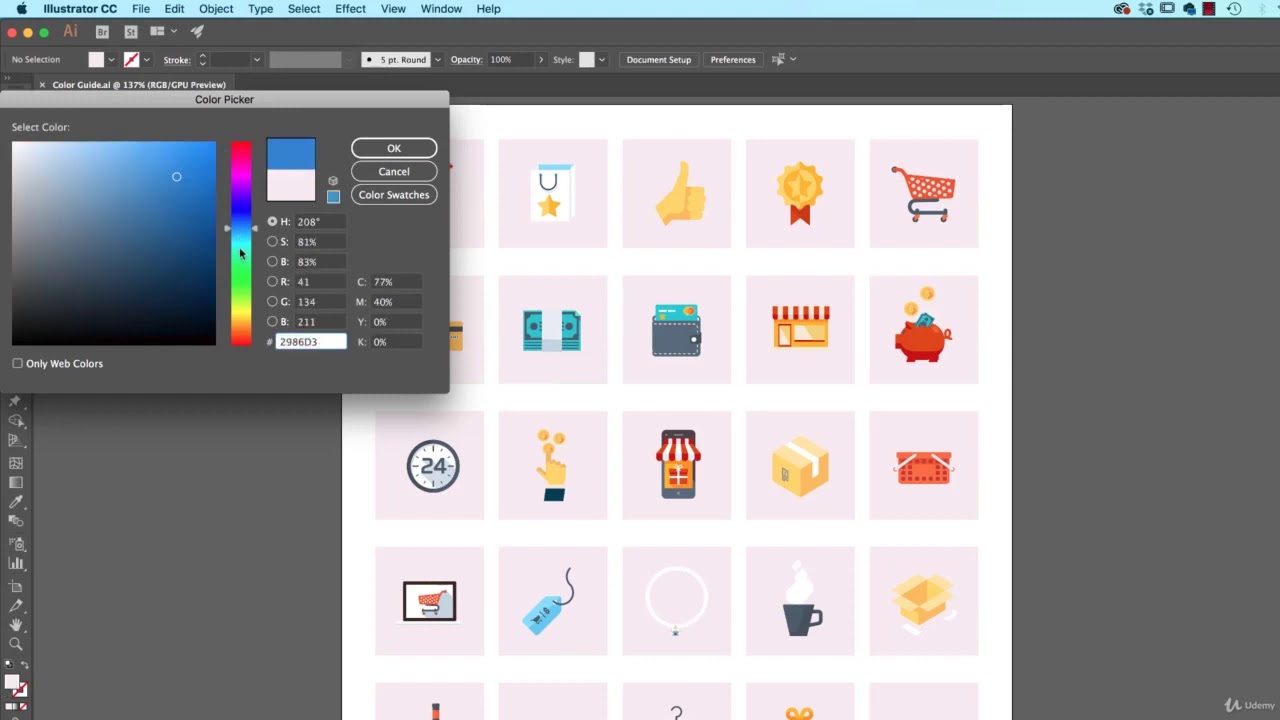 How To Use The Color Guide In Adobe Illustrator Cc Advance Training how-to-use-the-color-guide-in-adobe-illustrator-cc-advance-training