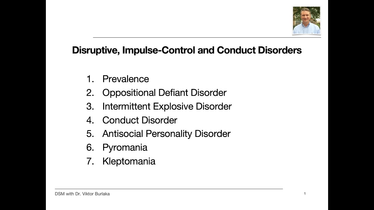 Impulse Control Disorder