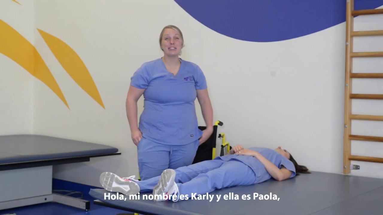 Home Exercise: Dependent Transfer from Bed to Wheelchair - YouTube