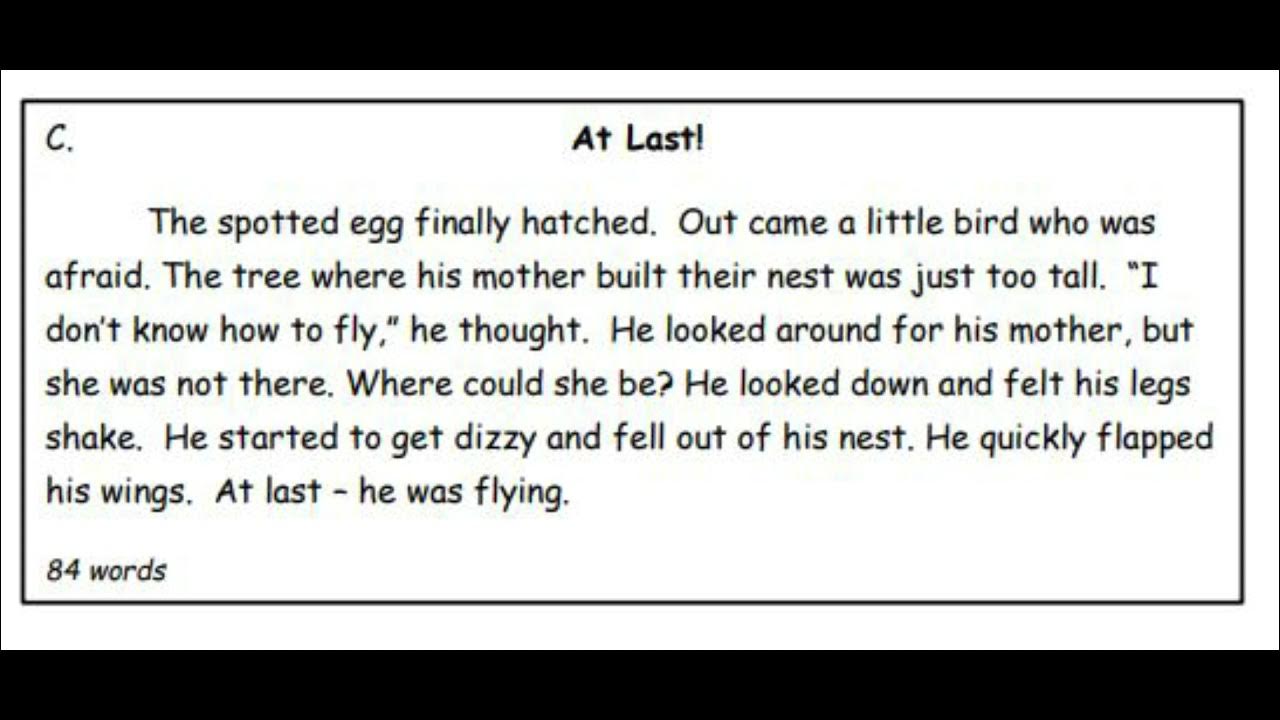 Phil IRI Grade 4 Group Screening Test - YouTube