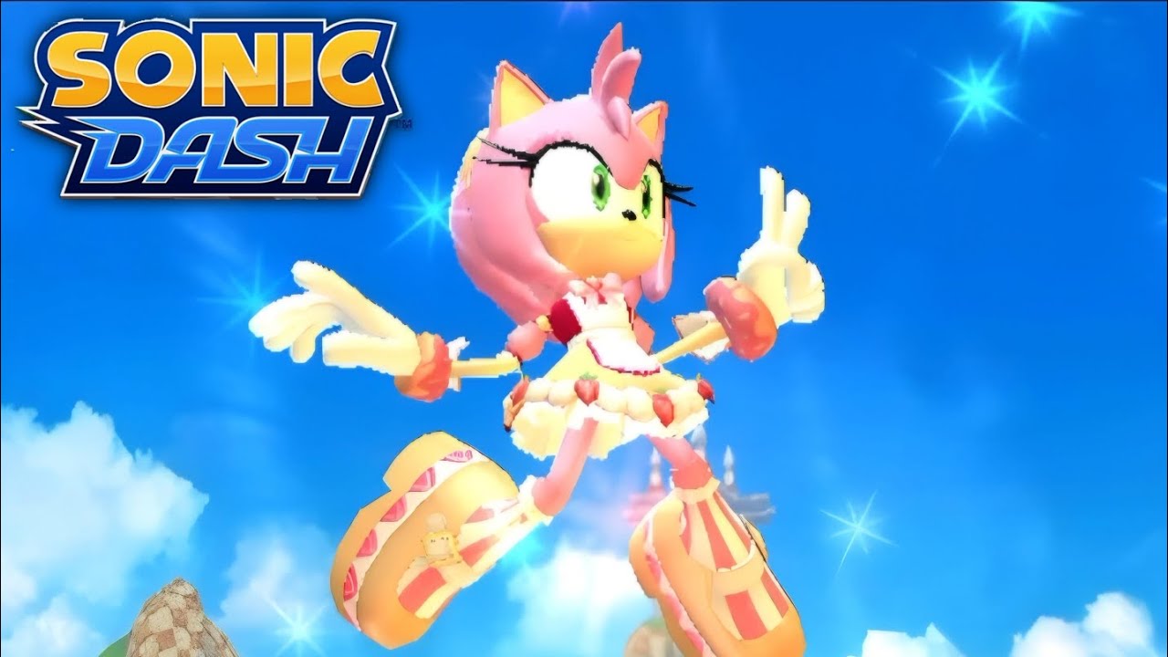 Sonic Dash - Dulce Amy Showcase Gameplay - YouTube