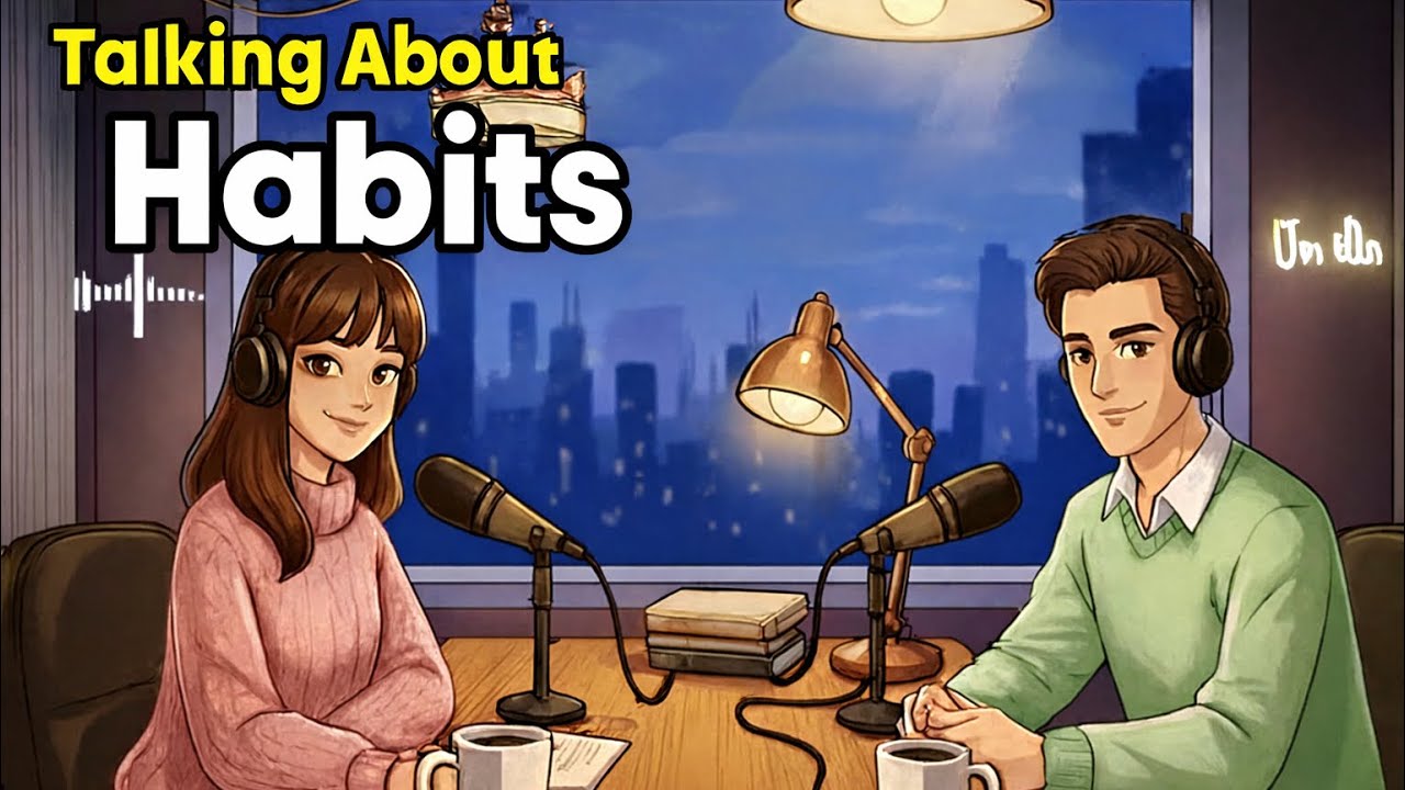 How to Talk About Habits in English | English Conversation Practice ...