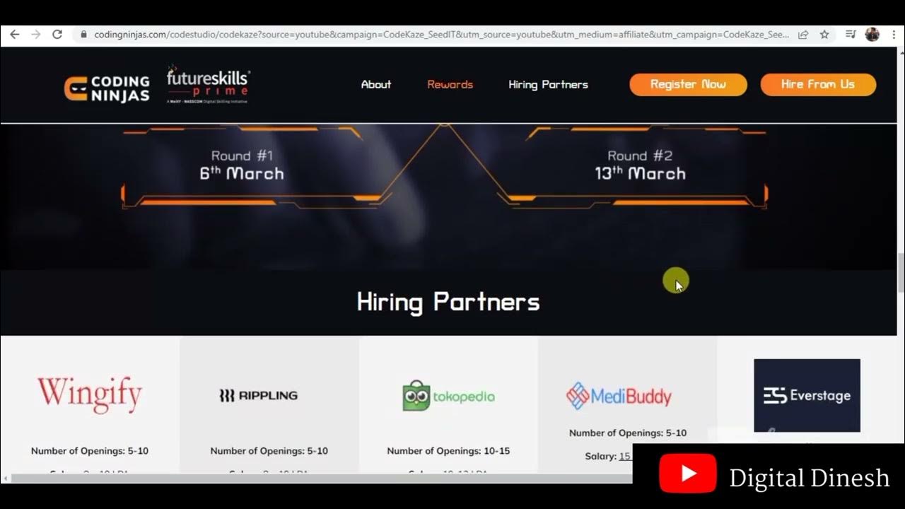 Codekaze Program Get Internship From Code Ninjas Internship 2022 Youtube