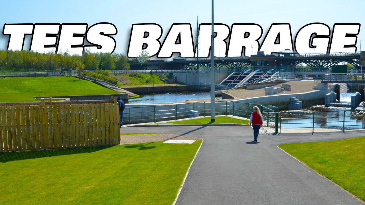 Discover Stunning Nature: Epic Walk to Tees Barrage! - YouTube
