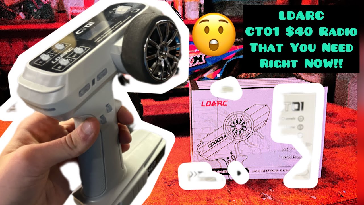 LDARC CT01 $40 RC RADIO YOU NEED TO CHECK OUT! - YouTube