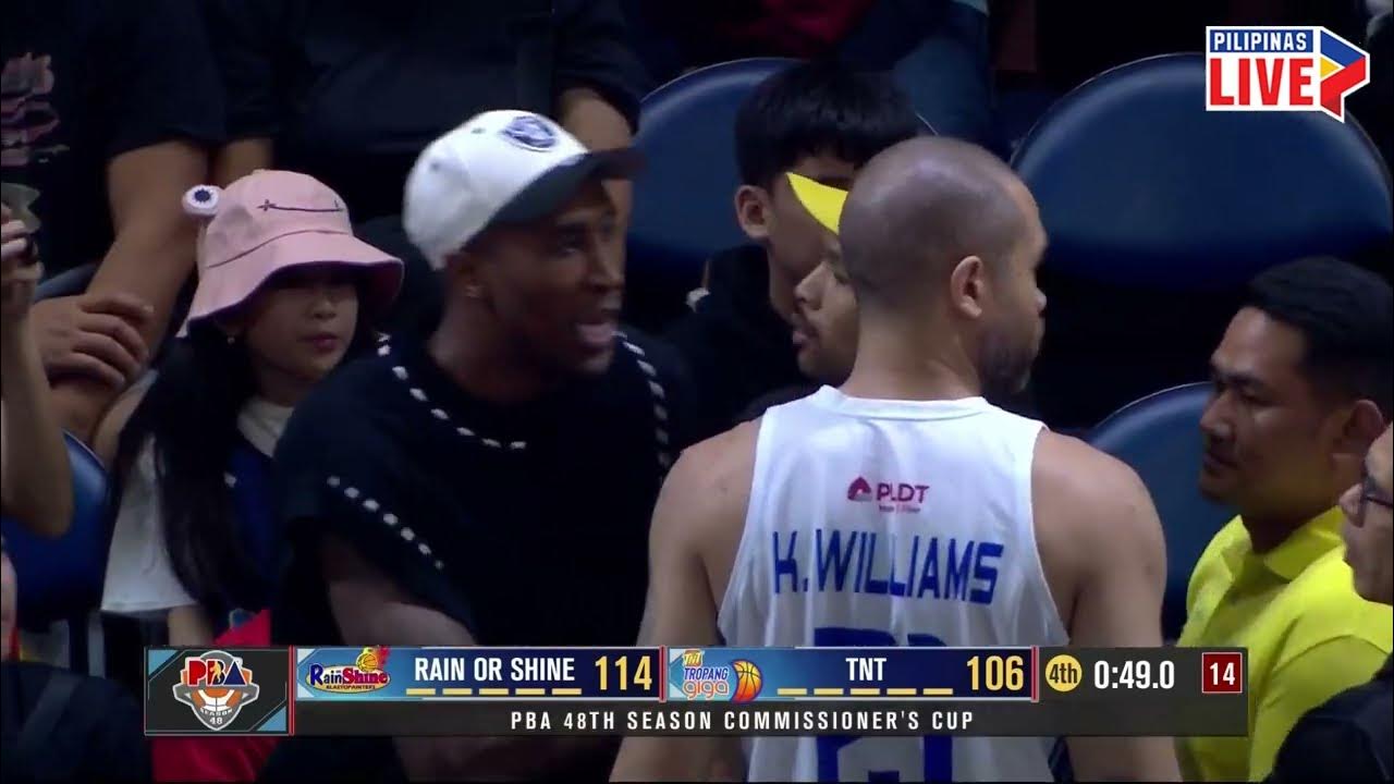 Rondae Hollis-Jefferson gets heated in fourth | PBA Season 48 Commissioner's Cup - YouTube