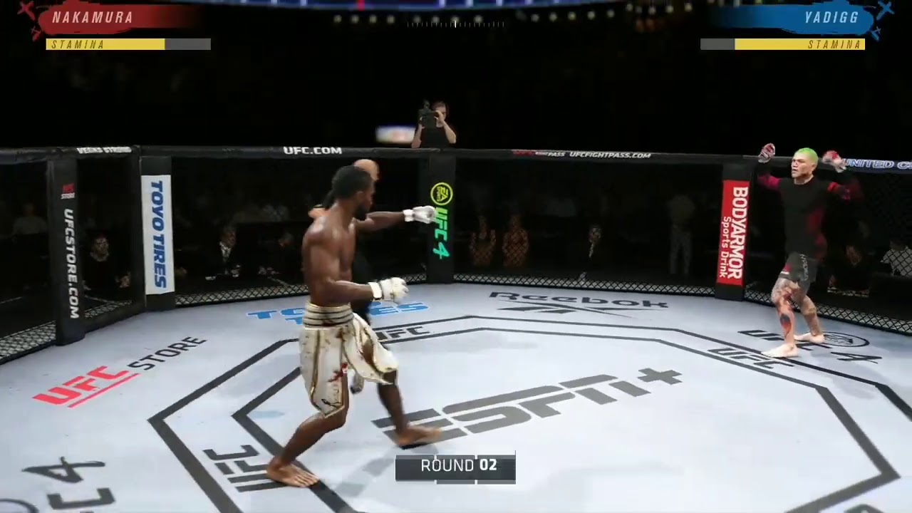 Second Round Survival. Double 360 Kick #KNOCKOUT #UFC4 - YouTube