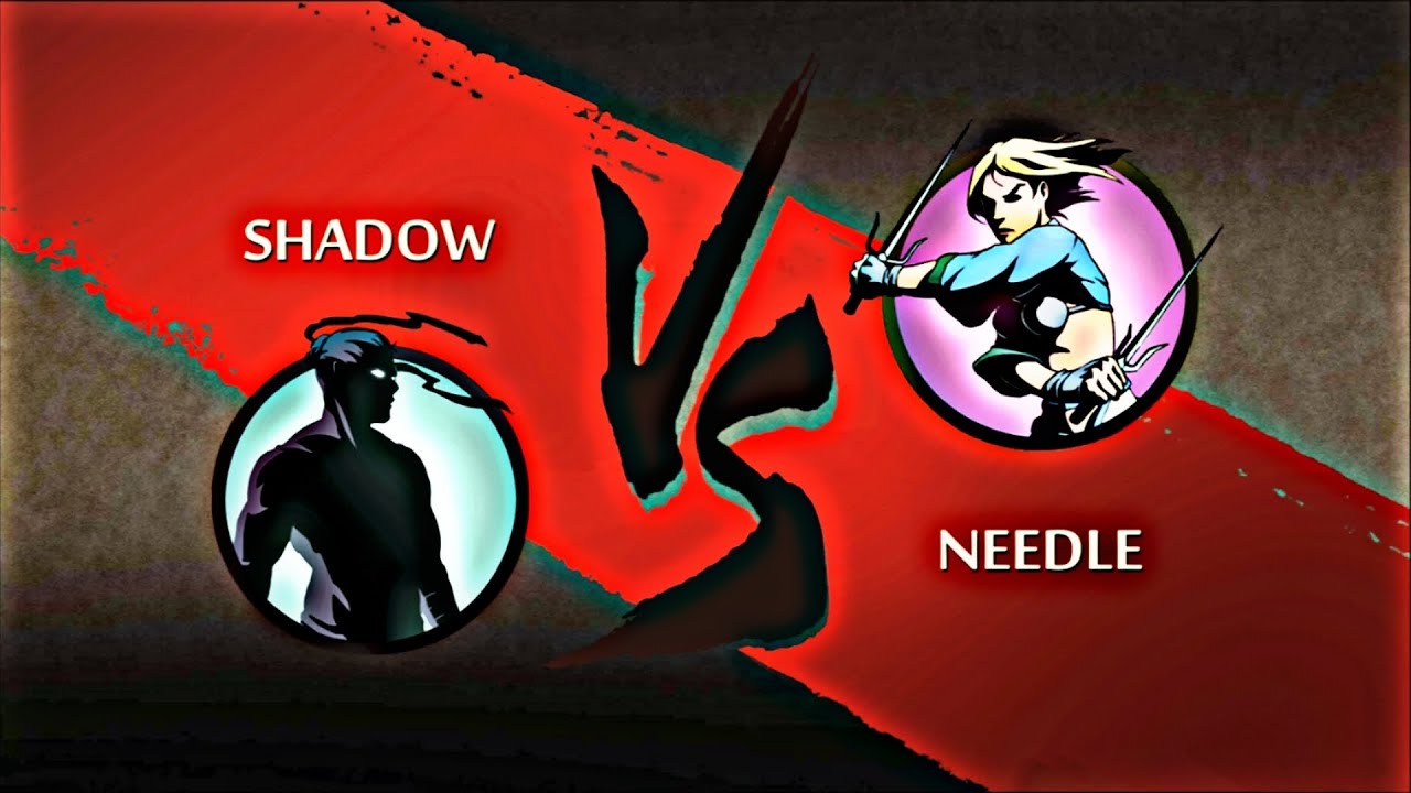 SHADOW VS NEEDLE FIGHT - YouTube