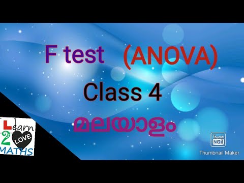 One Way ANOVA -Problems, Class 1 - YouTube