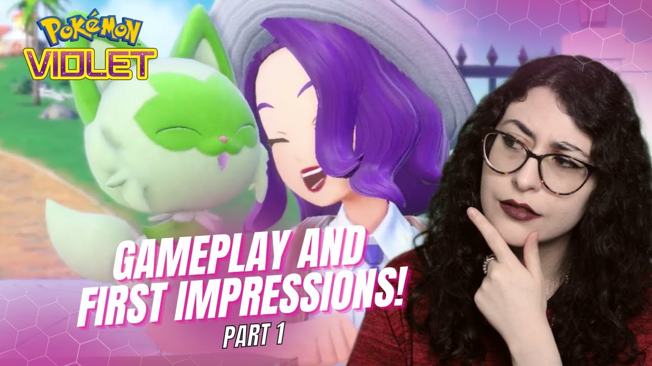 Let's start a new adventure! 💜 Pokemon Violet Gameplay Part1 - YouTube