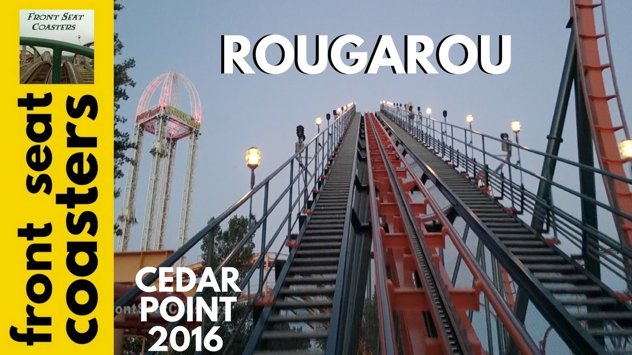 Rougarou POV HD Cedar Point 2016 Roller Coaster Front Seat On-Ride ...