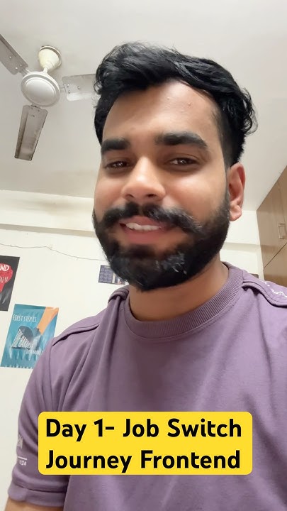 Day 1 -90 Frontend job switch journey #2025goals #reactjs - YouTube