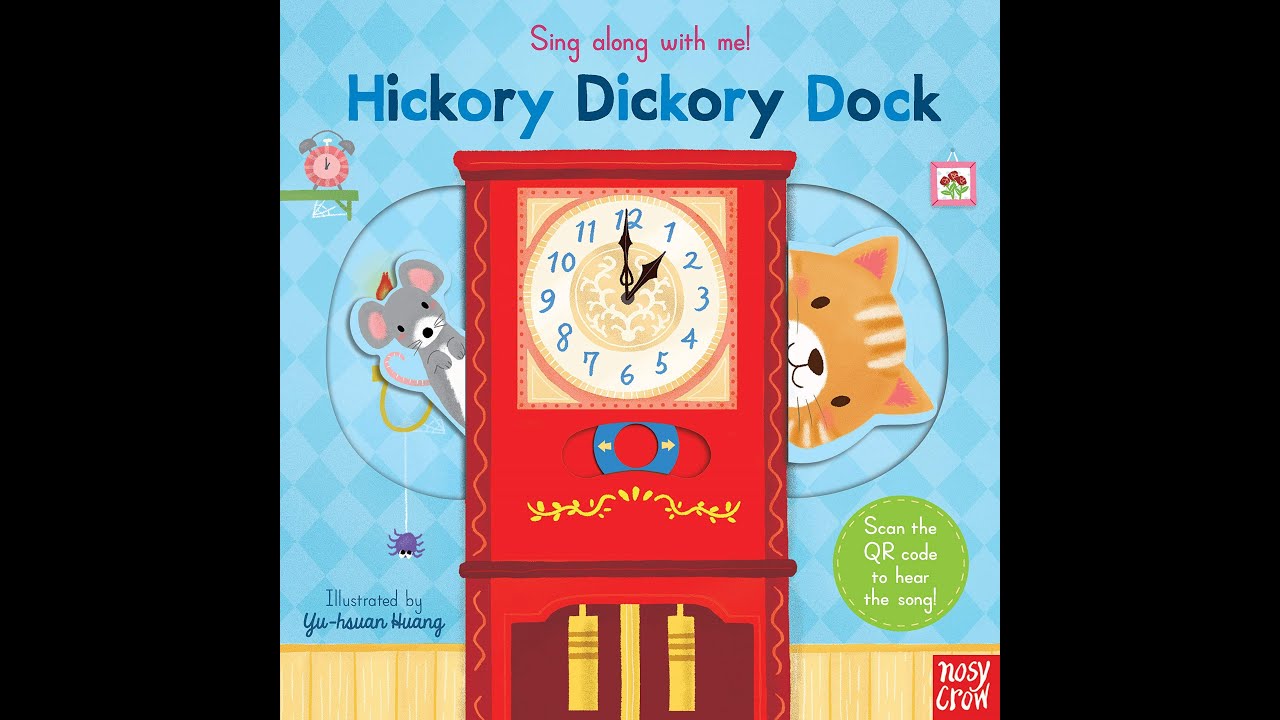 Hickory Dickory Dock | Push and Pull Nursery Rhyme Boardbook - YouTube