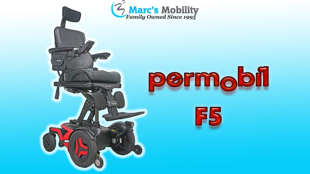 Permobil F5 Fully Loaded with 13" Seat Lift and Anterior Tilt - Review ...