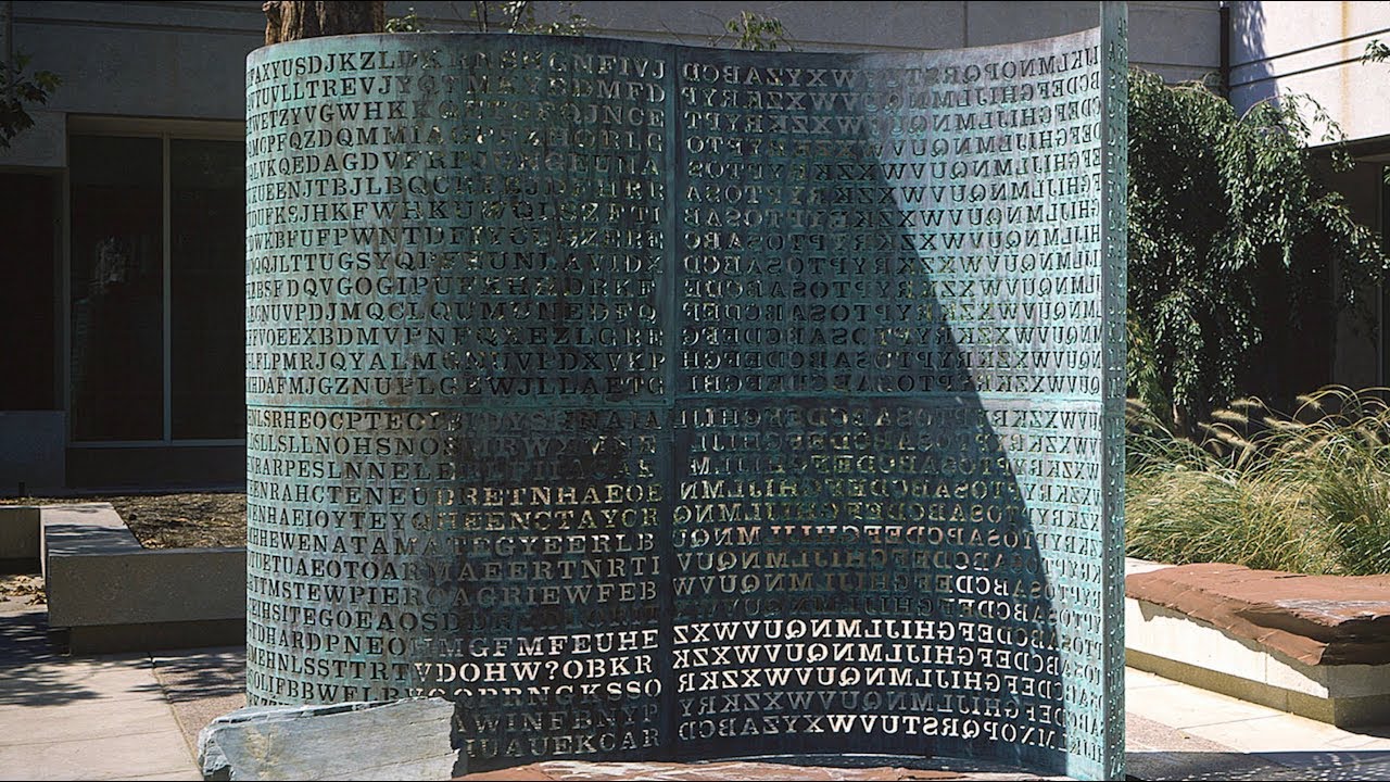 This Mysterious Sculpture At the CIA Has Stumped Code Breakers For 30 ...
