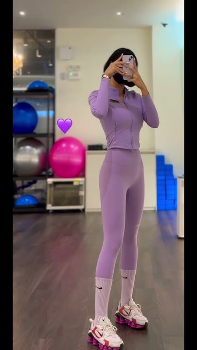 #ootd #에슬레저룩 #운동하는여자 #운동복코디 #167cm #56kg - YouTube