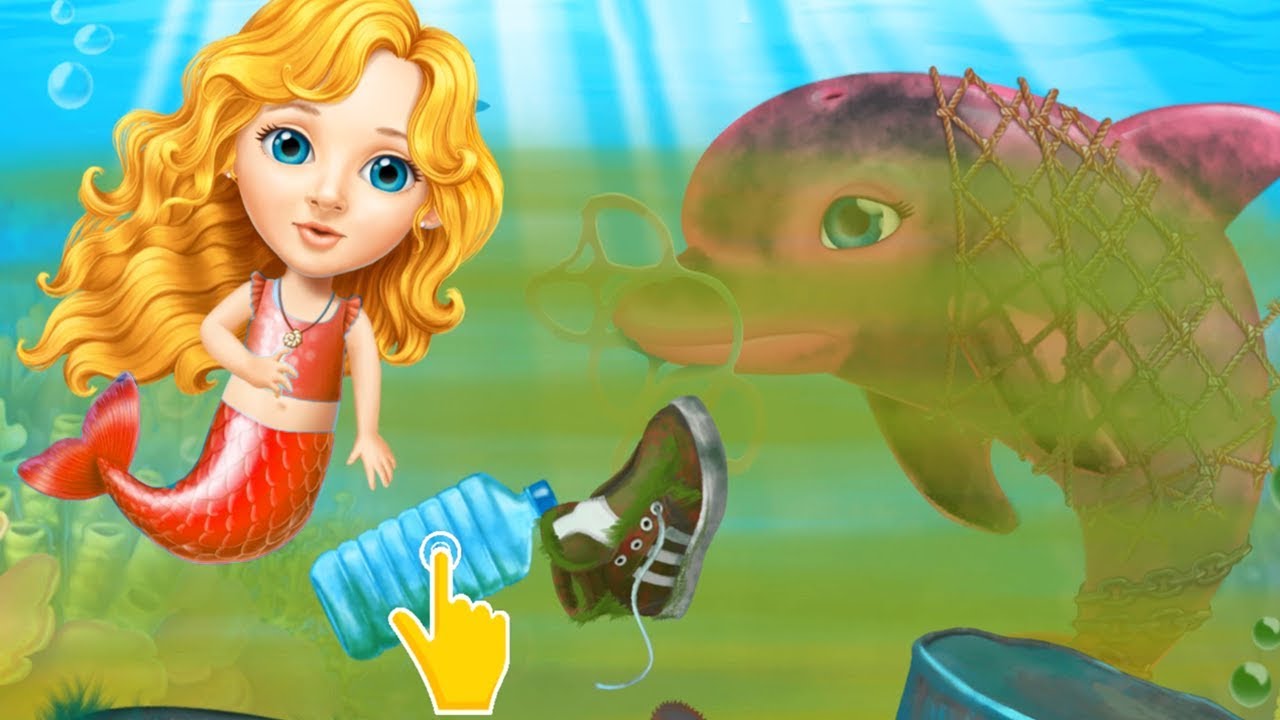 Fun Girl Care Kids Games - Sweet Baby Girl Mermaid Life - Magical ocean ...