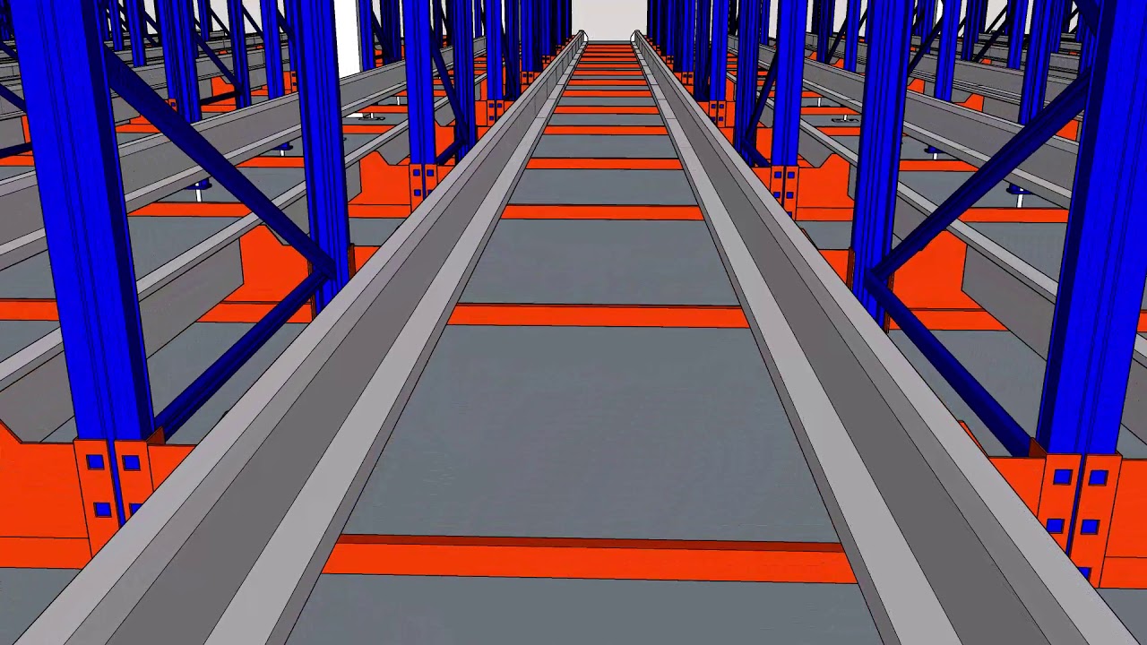 SHUTTLE CAR RACKING by THAM RICH CORPORATION - YouTube