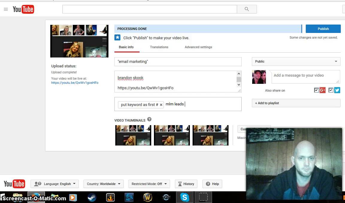 youtube training - YouTube