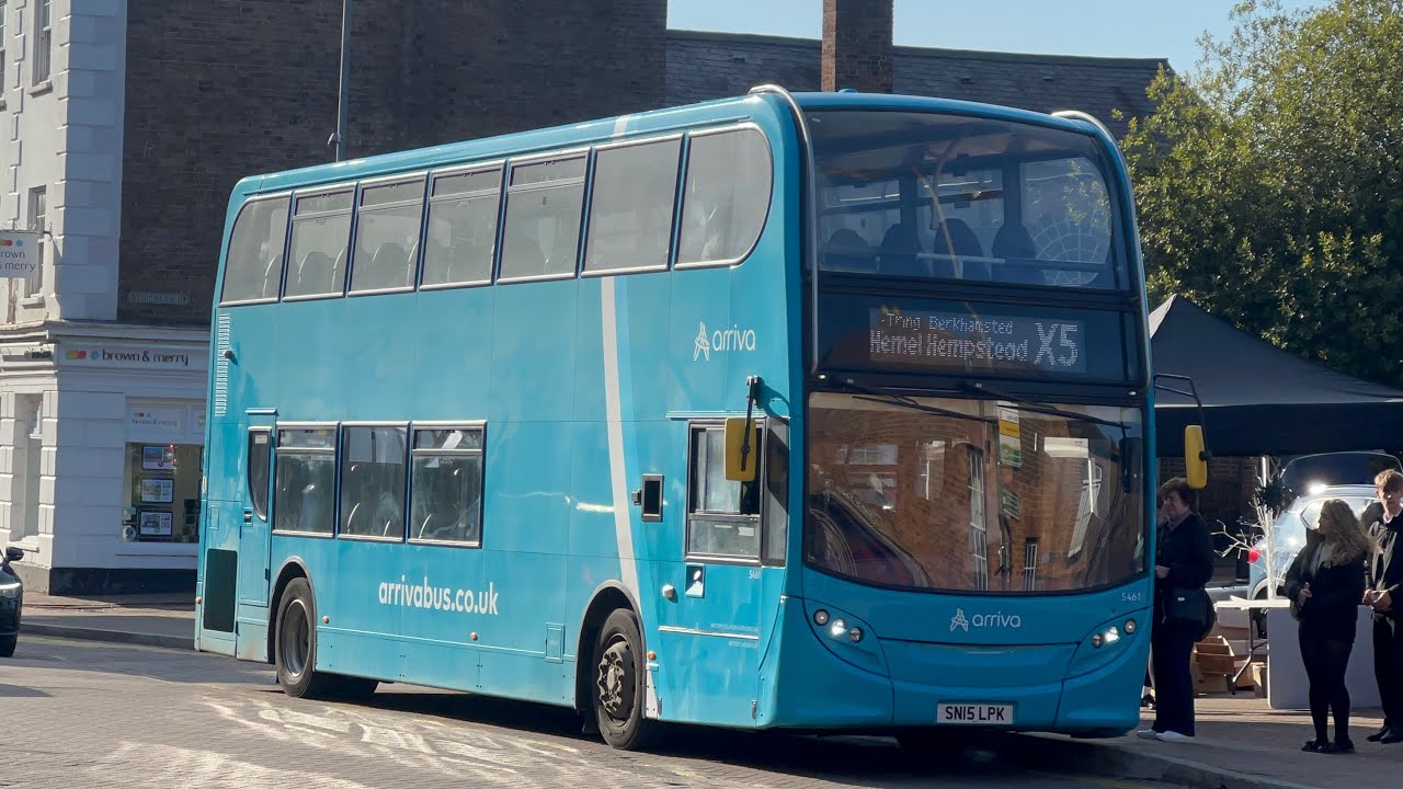 Arriva | SN15 LPL | ADL Enviro200 | X5 Hemel Hempstead - YouTube