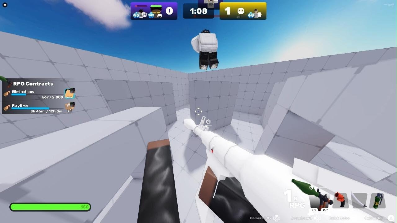 Roblox Rivals 2v2 game - YouTube