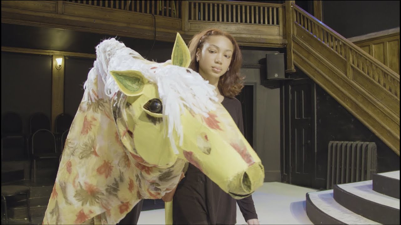 Creating Large Scale Puppets - All the Pretty Little Horses - KSA - YouTube