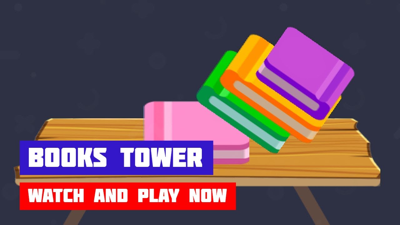 Books Tower · Game · Gameplay - YouTube