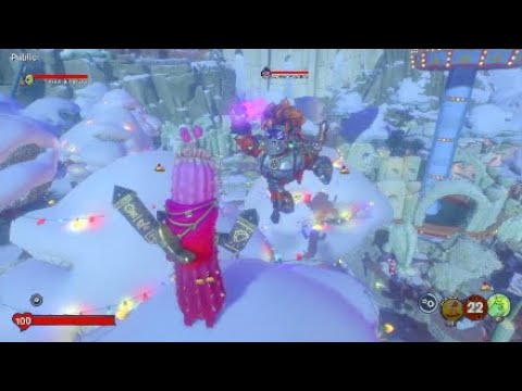 PVZ BFN : Cactus GAMEPLAY - YouTube