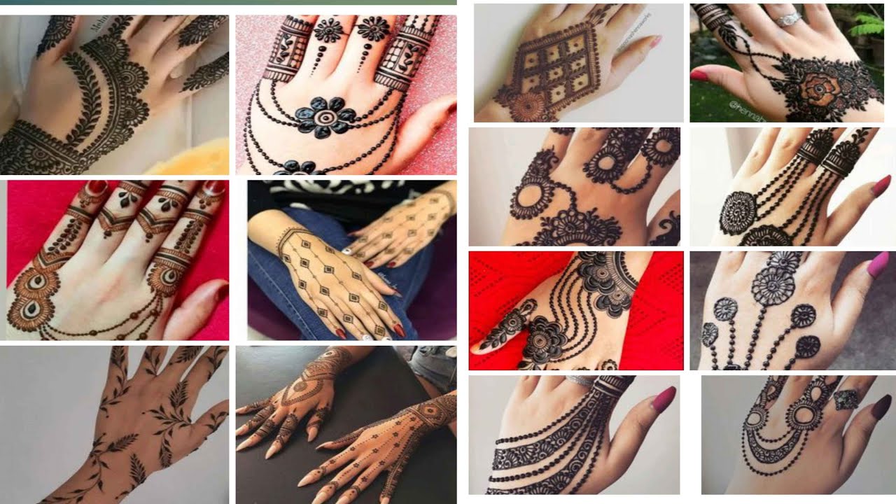 Mehndi designs simple and unique style 2023.dot style henna designs ...
