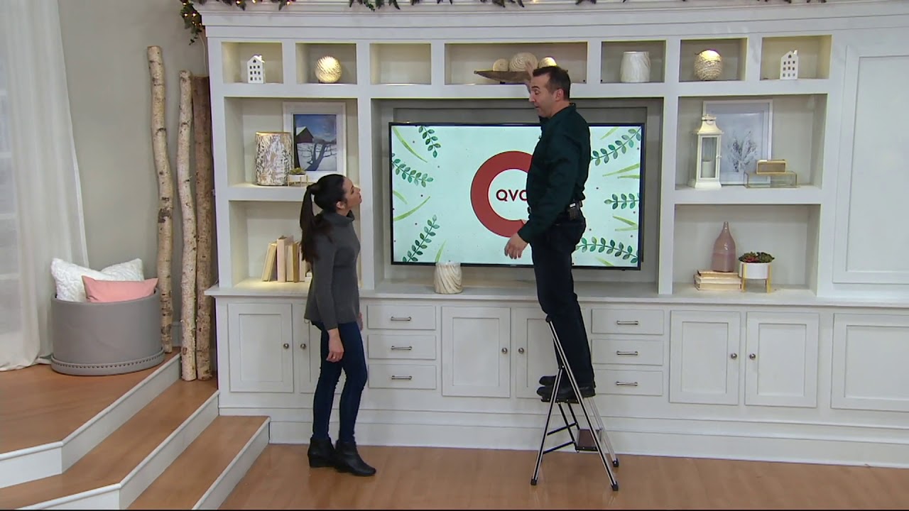 Ultimate Innovations Lightweight Folding 2-Step Ladder on QVC - YouTube