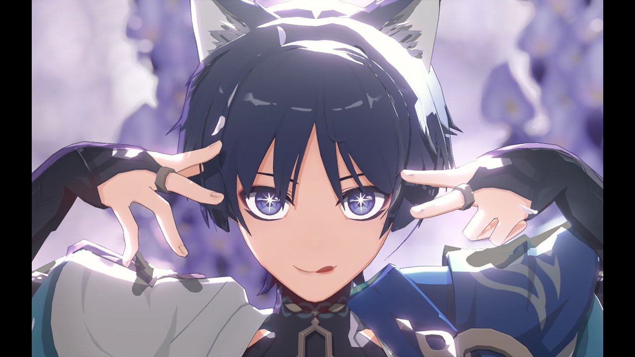 【Genshin Impact MMD／4K／60FPS】Scaramouche(Wanderer)【アイドル】 - YouTube