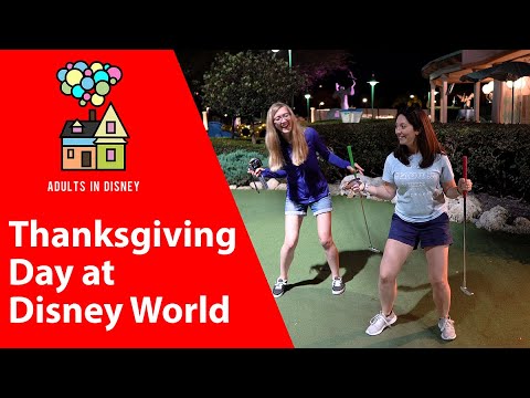 Travel Day and Thanksgiving at Walt Disney World