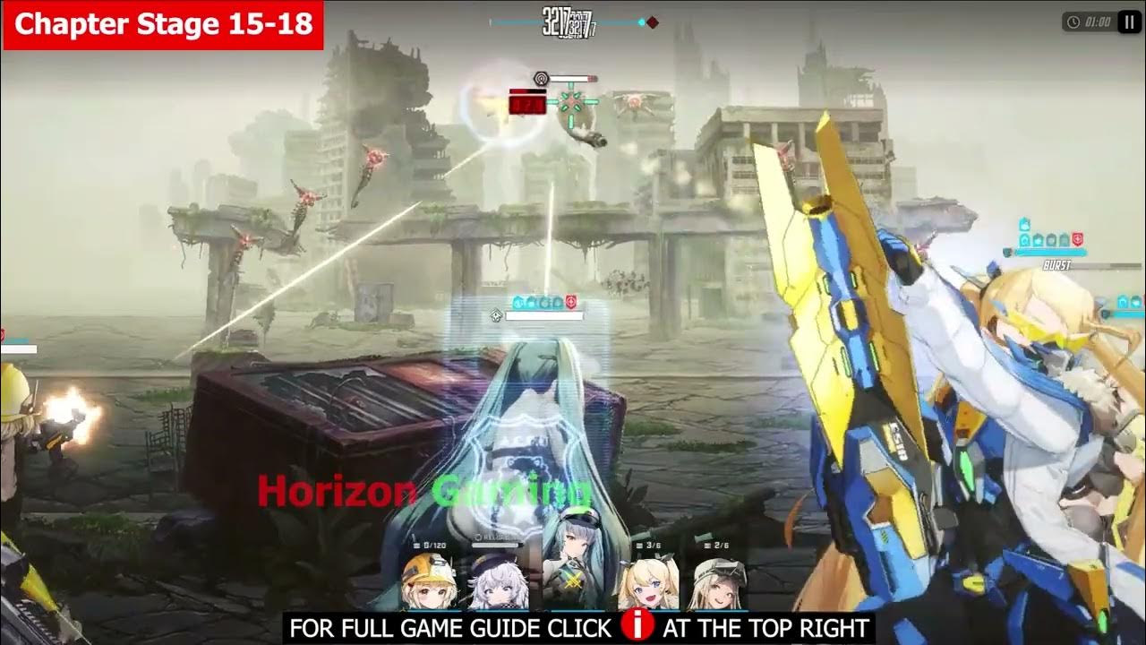 Nikke Chapter 15 Stage 15-18 Gameplay - Goddess Of Victory Nikke - YouTube